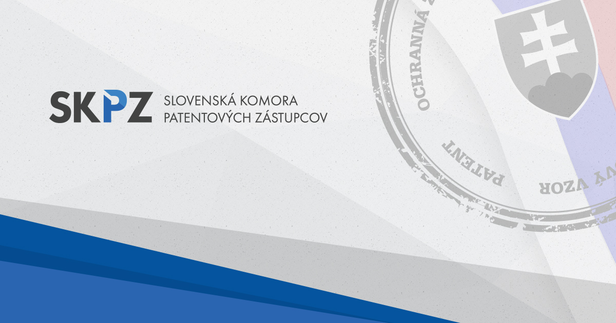 Slovenská komora patentových zástupcov | skpz.sk